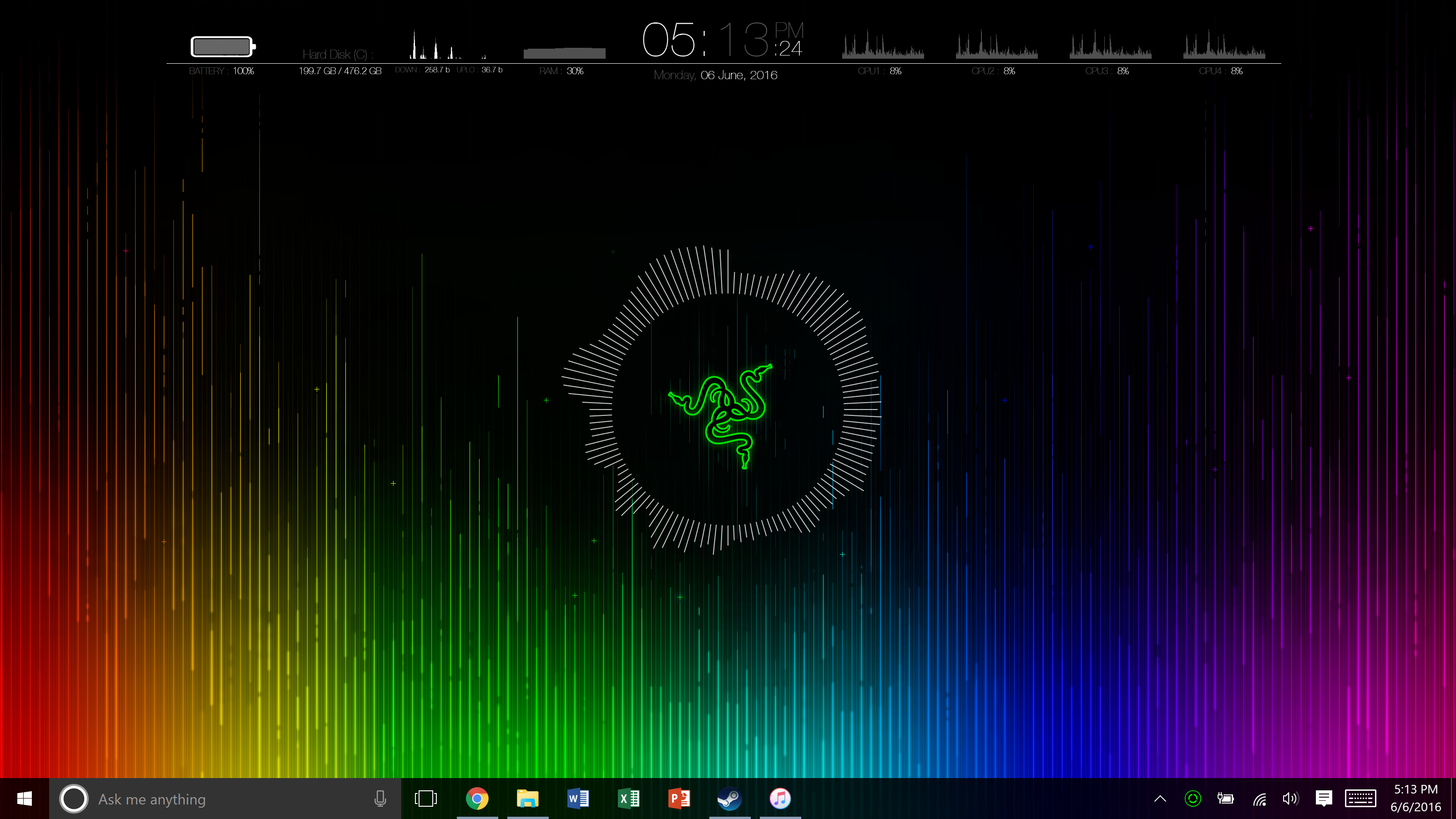 razer blade wallpaper,green,screenshot,text,operating system,technology ...