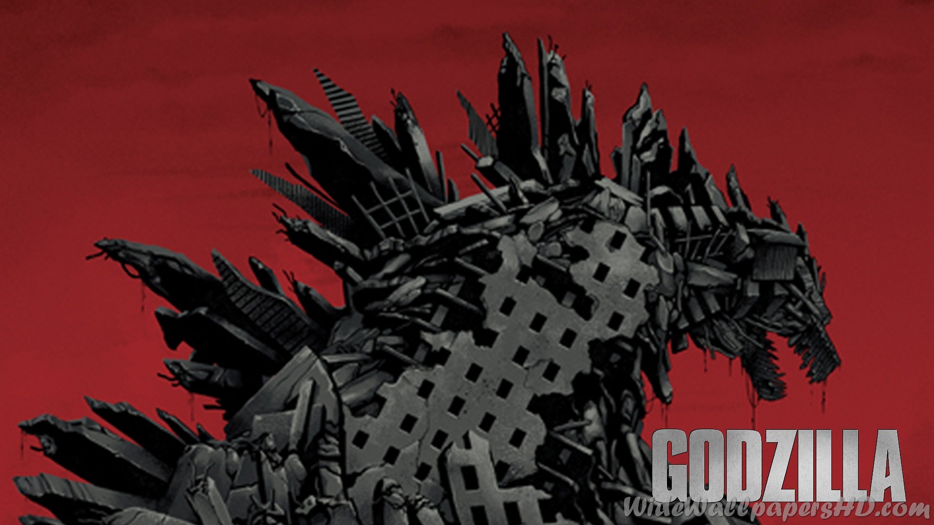 Godzilla 2014 Wallpaper - Godzilla Comic Con Poster- WallpaperUse