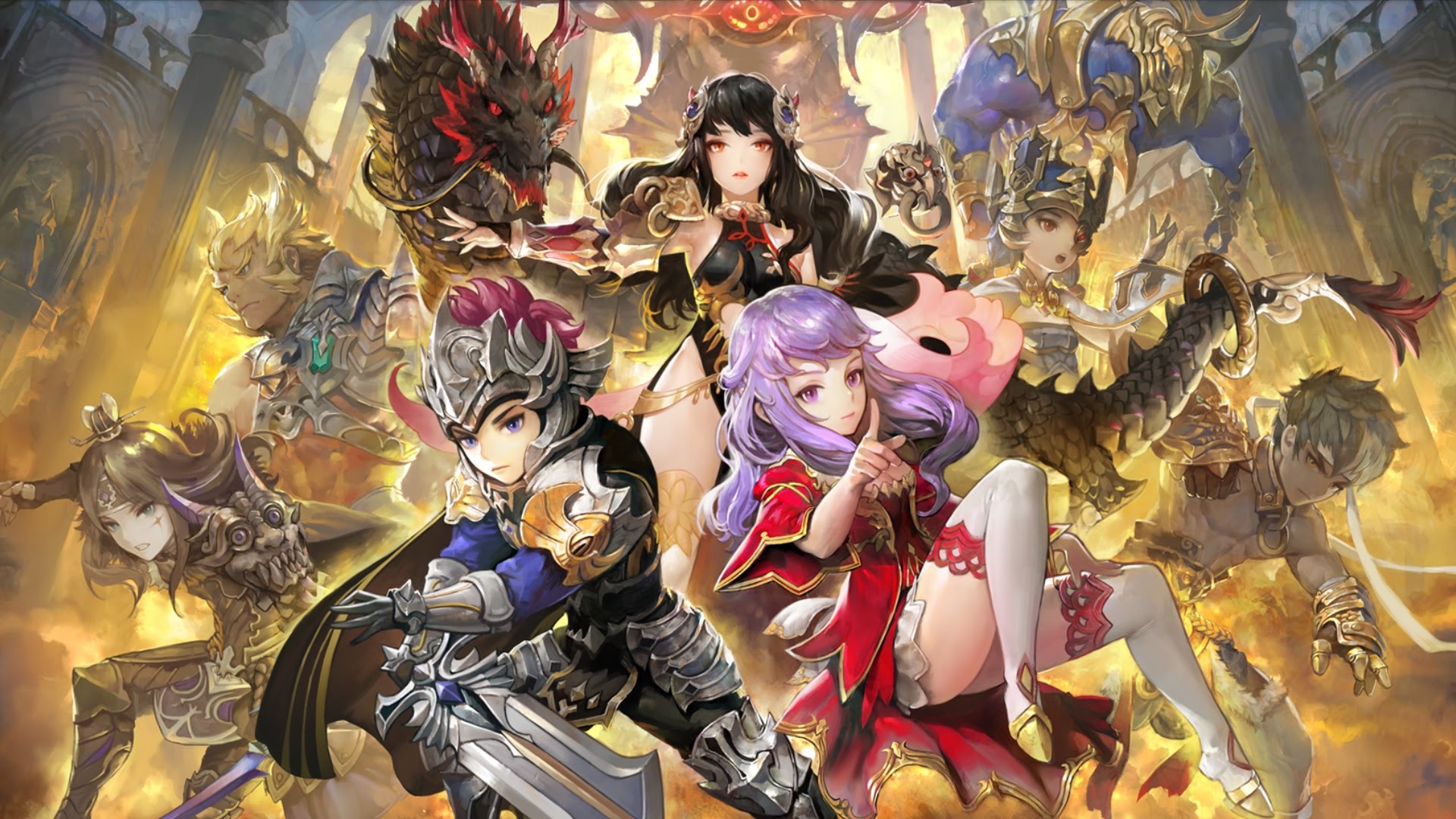 Seven Knights Rin Costume- WallpaperUse