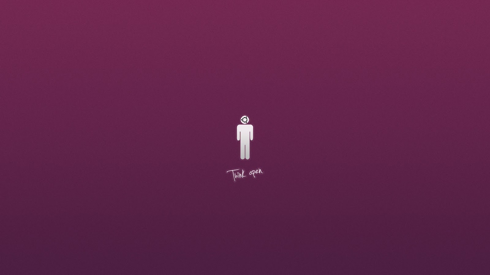 Purple Ubuntu Wallpaper - Illustration- WallpaperUse