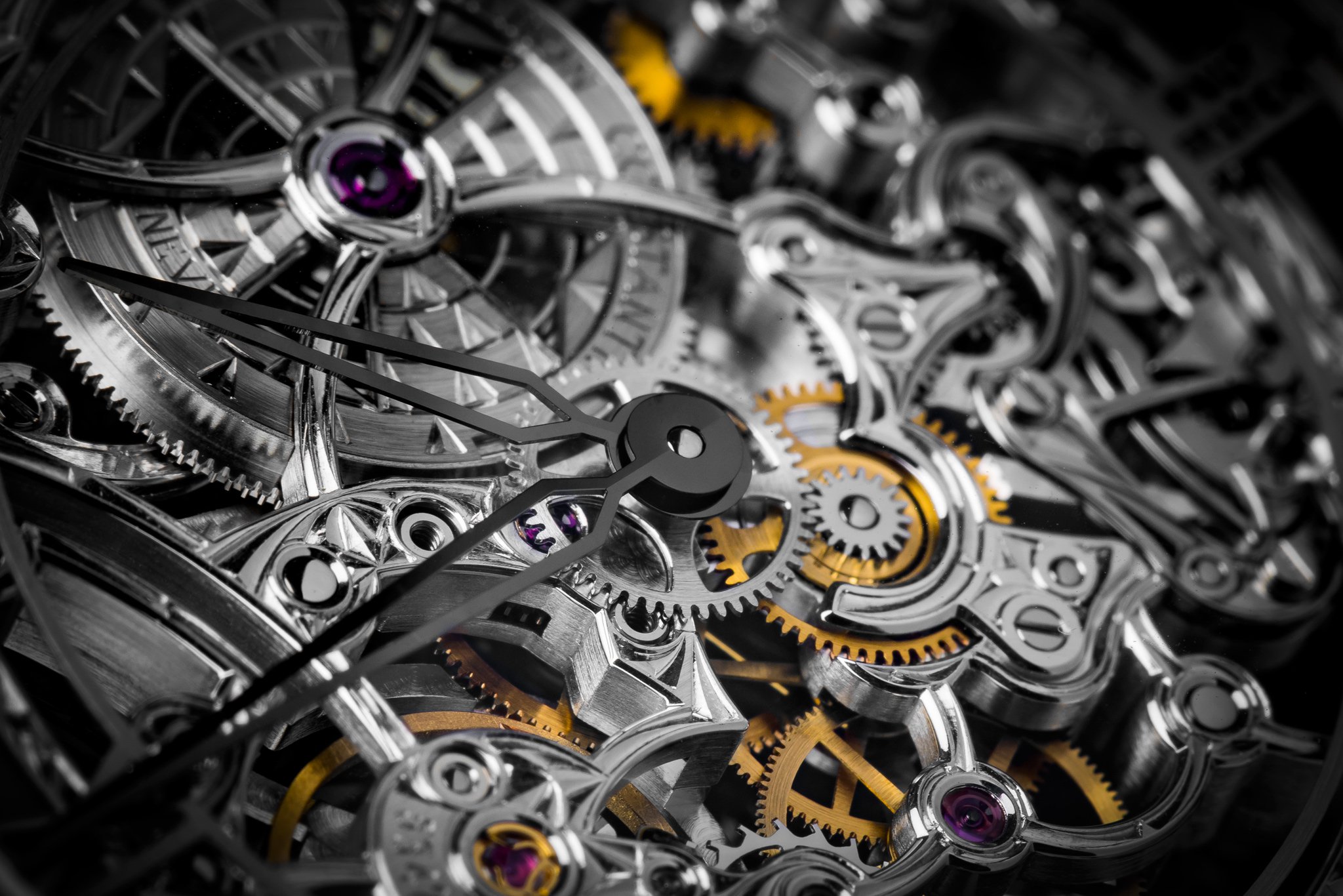 Watch Movement Wallpaper - Watch Engine Art- WallpaperUse