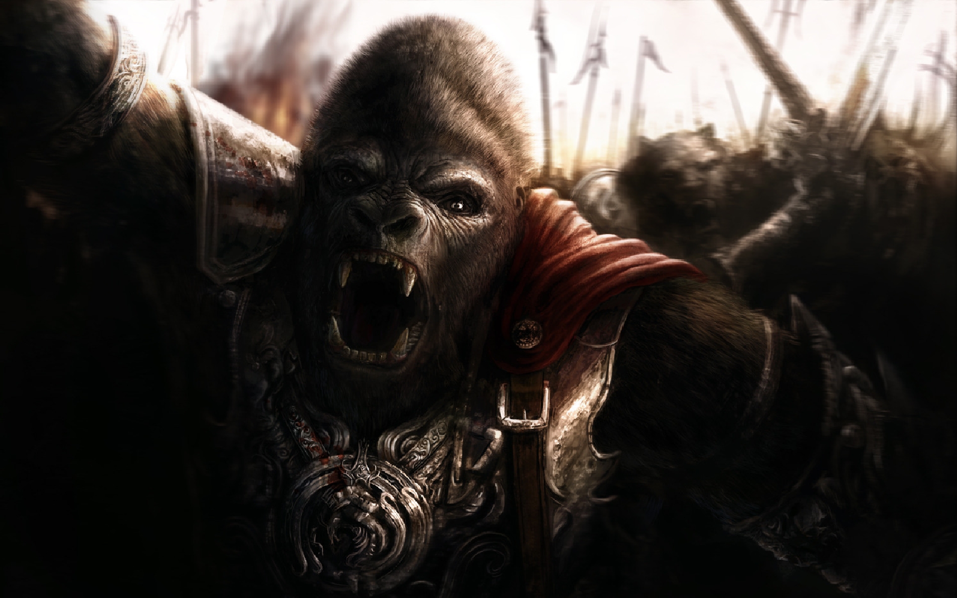 Planet Of The Apes Warrior- WallpaperUse