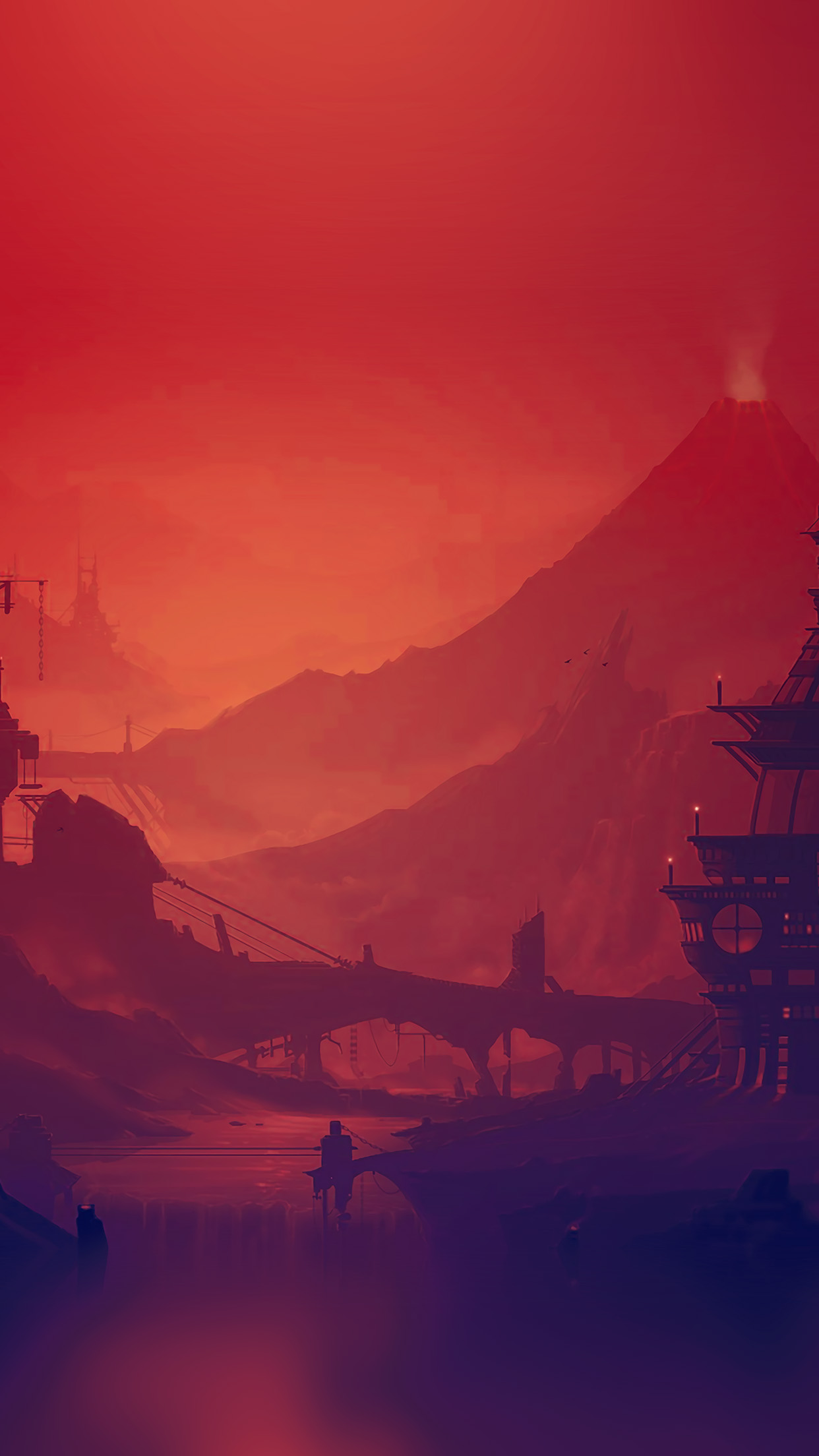 wallpaper on,sky,red sky at morning,red,atmospheric phenomenon ...