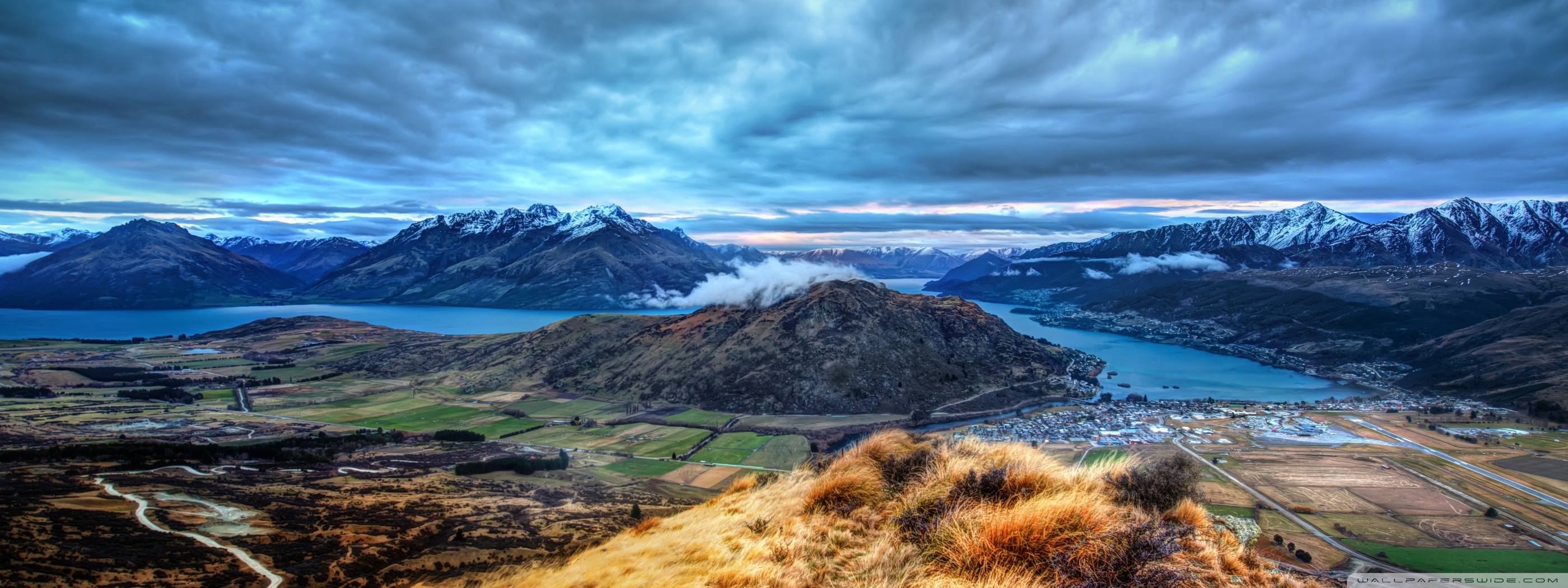 wallpaper panorama,mountainous landforms,natural landscape,highland ...
