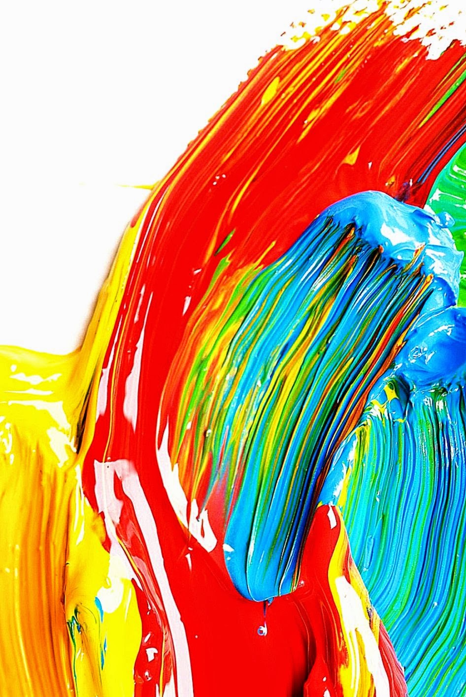 Abstract Paint Iphone Wallpaper Color Paint On The - Color Hd ...