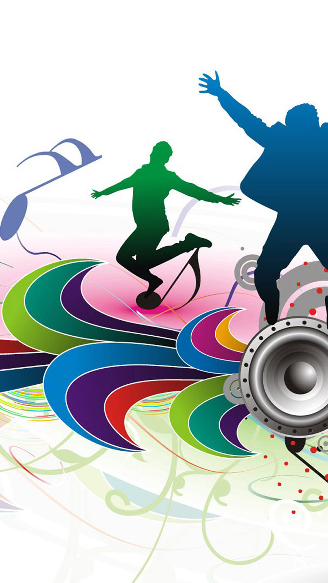 Music 28 Android Wallpaper - Abstract Music- WallpaperUse