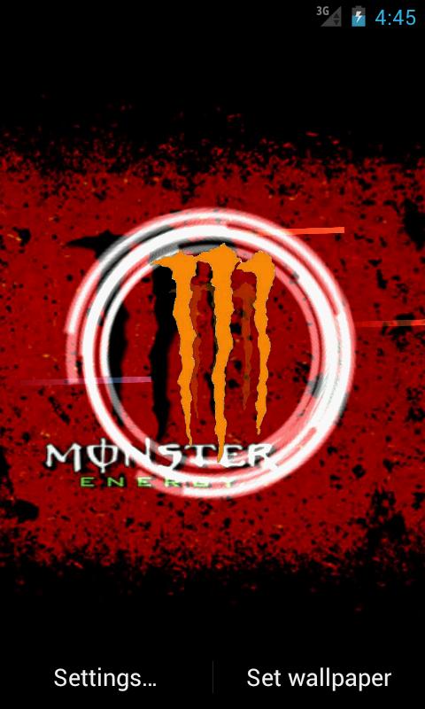 Monster Energy Live Wallpaper - Monster Energy- WallpaperUse