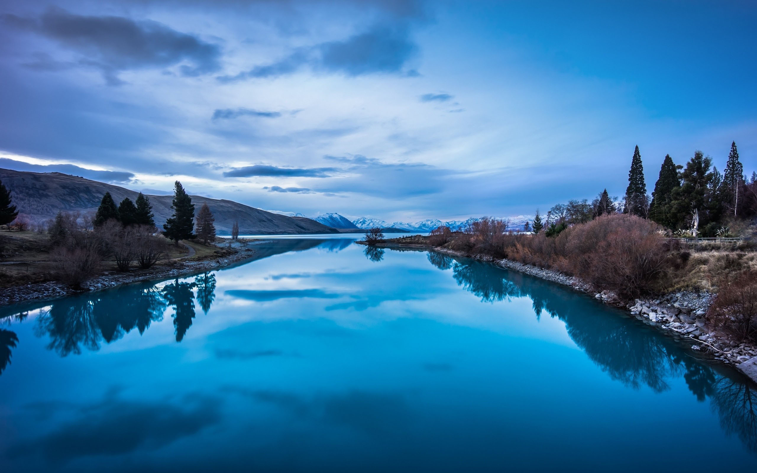 Blue Colour In Nature- WallpaperUse