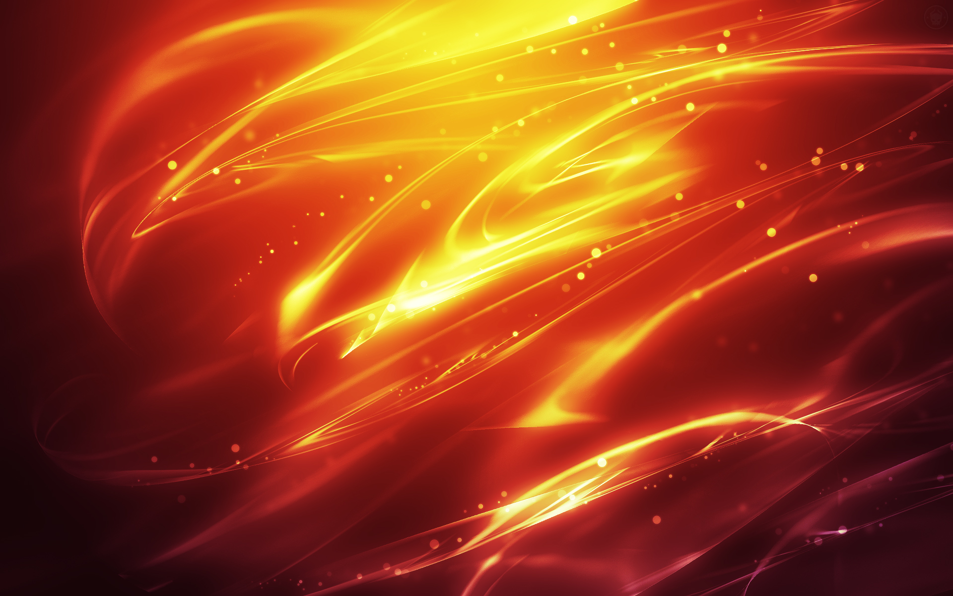 Cool Red And Yellow Background- WallpaperUse