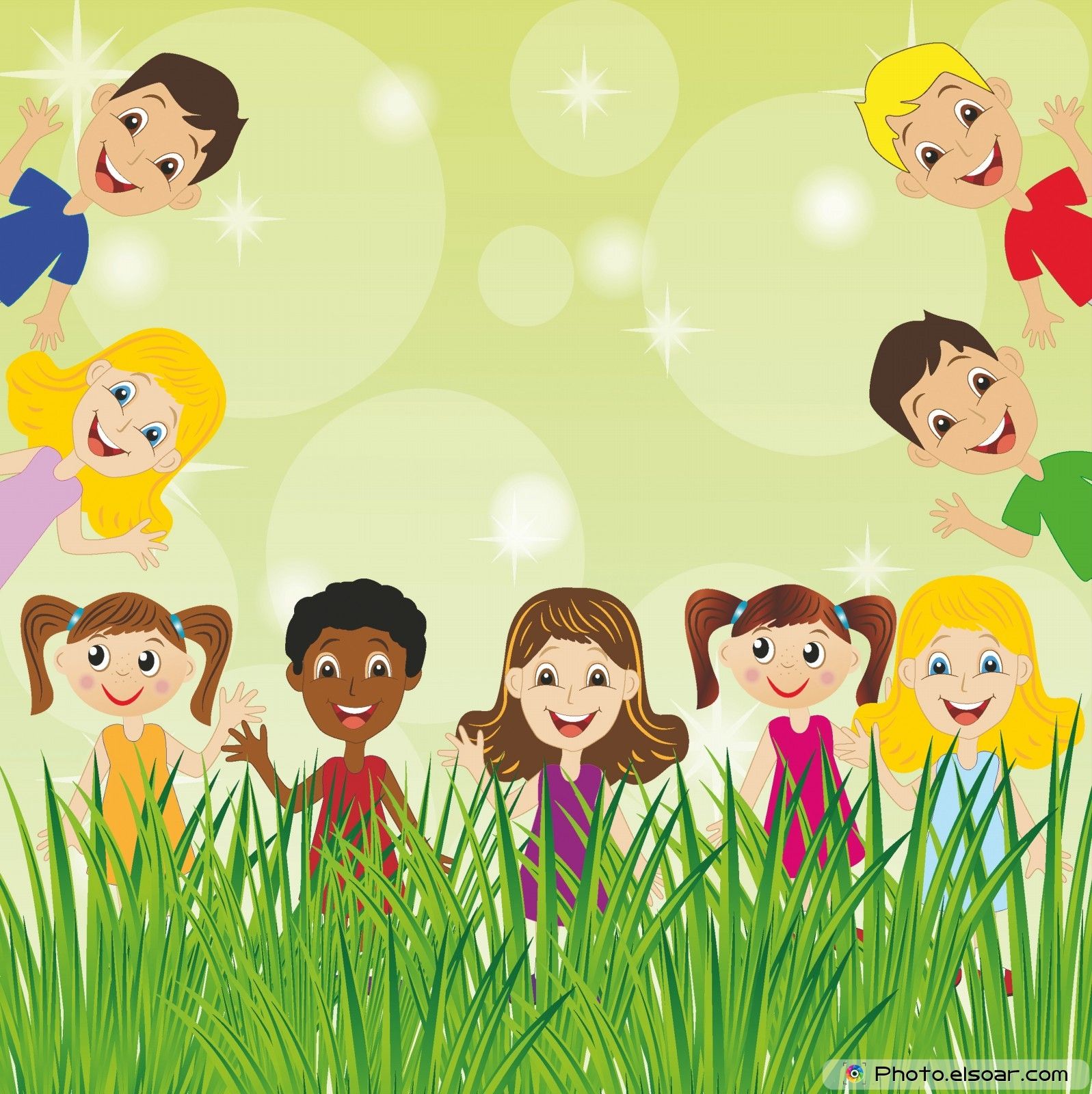 Background Design For Kids- WallpaperUse