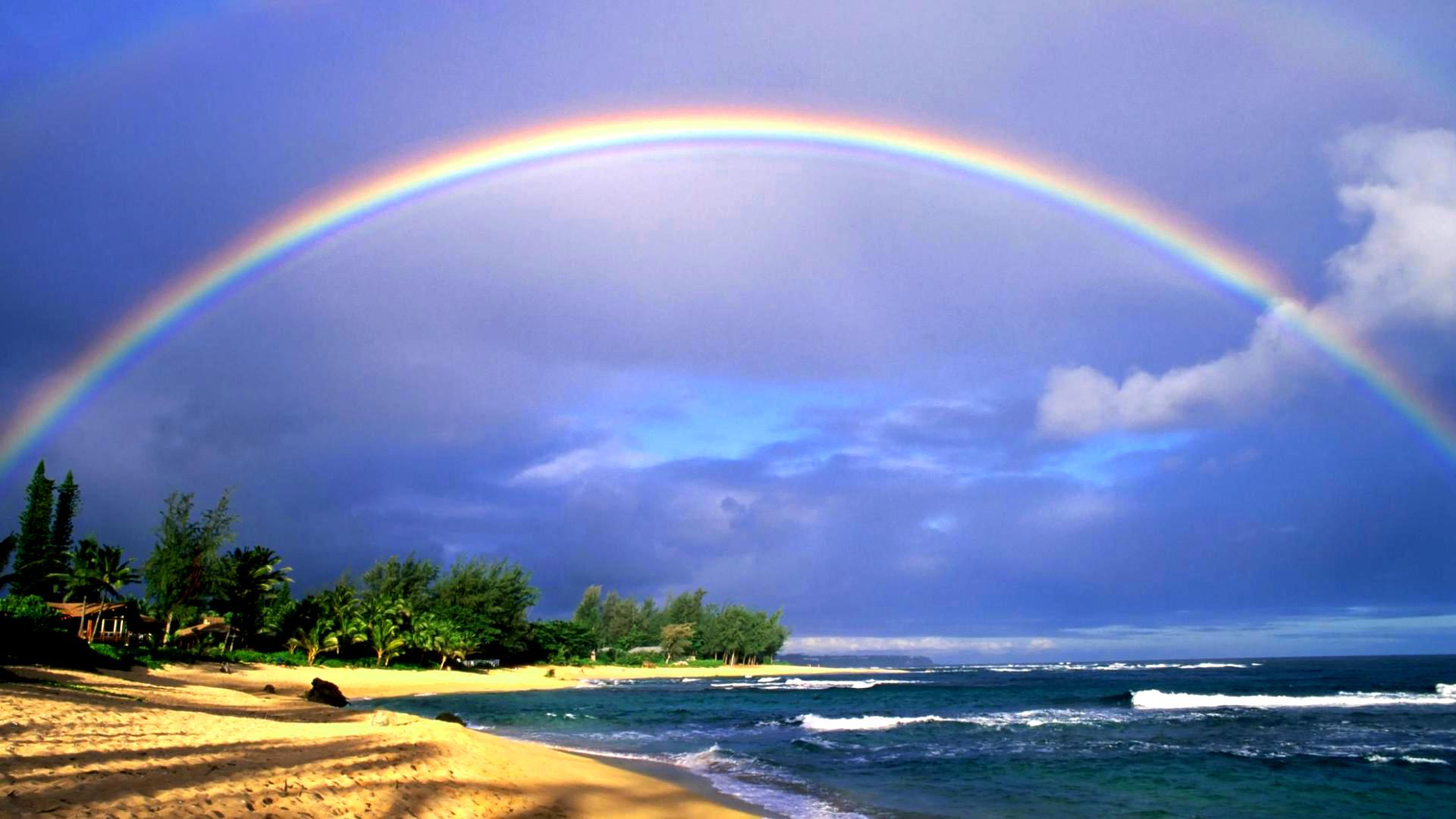 Beautiful Nature Wallpaper Big Size With Rainbow On - Nature Images Big ...