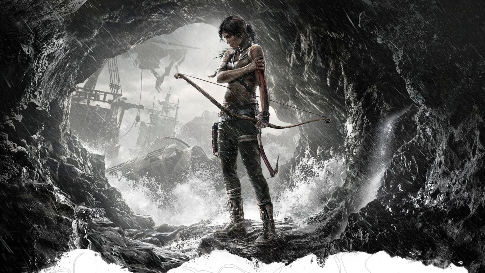 tomb raider 2013 wallpaper,illustration,photography,geological ...