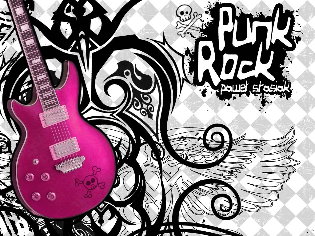 carta da parati punk rock,musica,chitarra,chitarra elettrica,accessorio ...