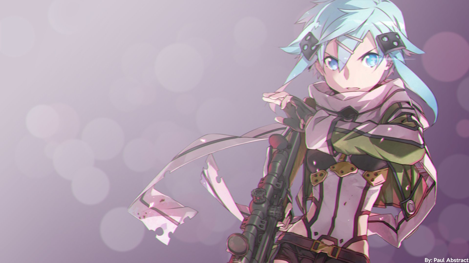 sinon wallpaper,cg artwork,anime,cartoon,illustration,long hair (#82504 ...