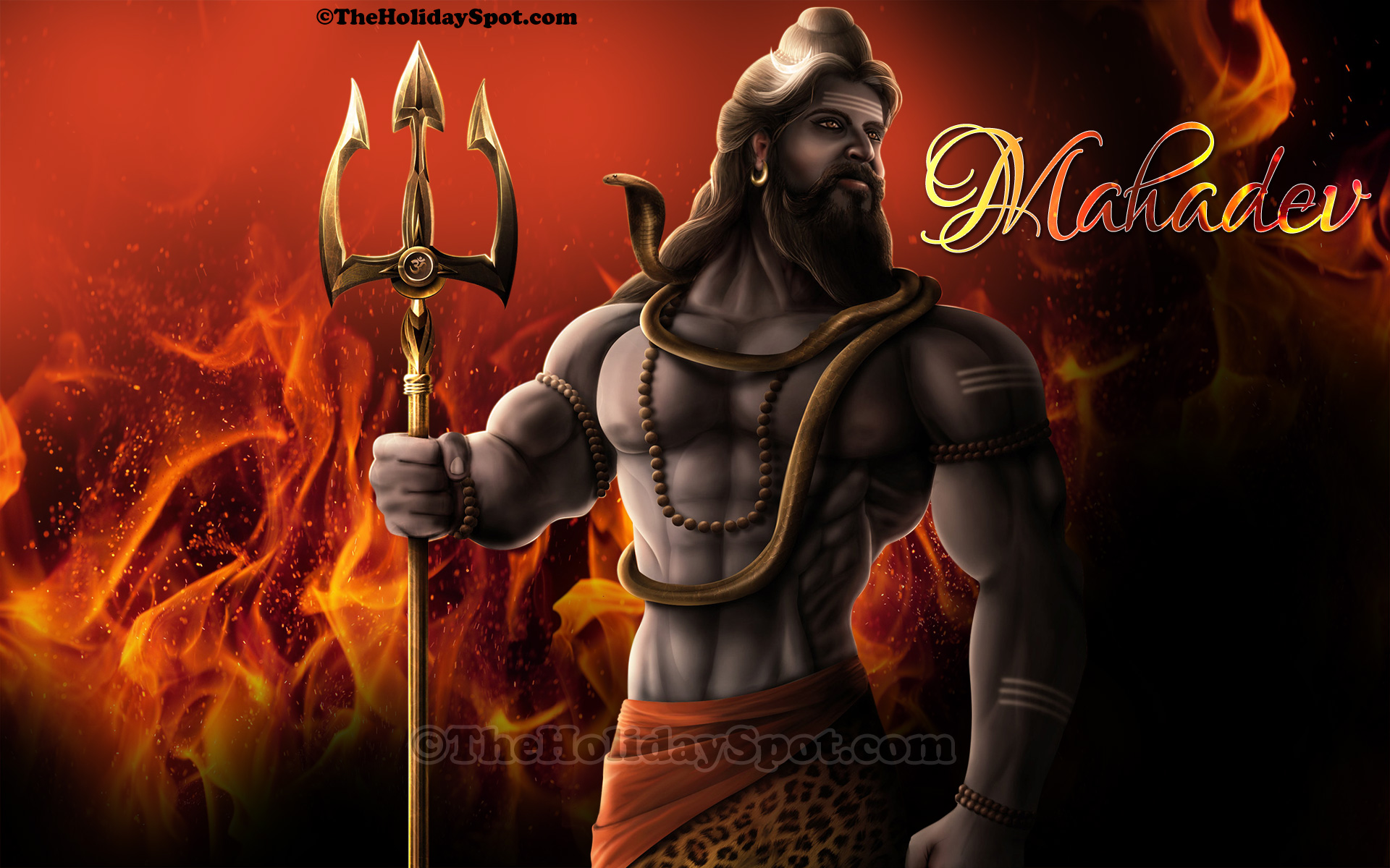 mahadev hd wallpaper,demon,cg artwork,pc game,movie,fictional character ...