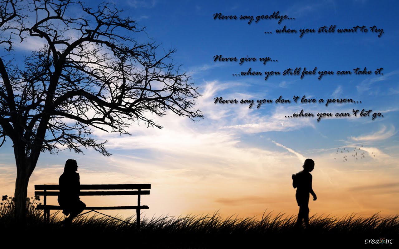 Saying Goodbye Quotes Hd Wallpaper - Natural Profile Pic For Fb ...