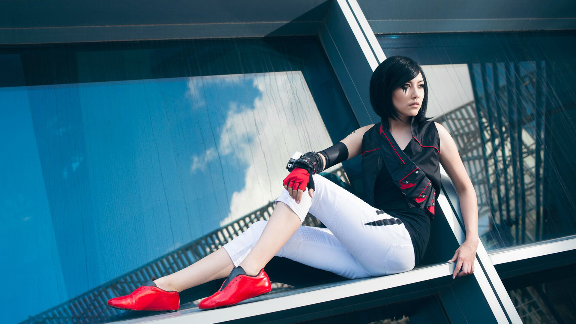 cosplay wallpaper,beauty,leg,photo shoot,black hair,human leg (#87537 ...