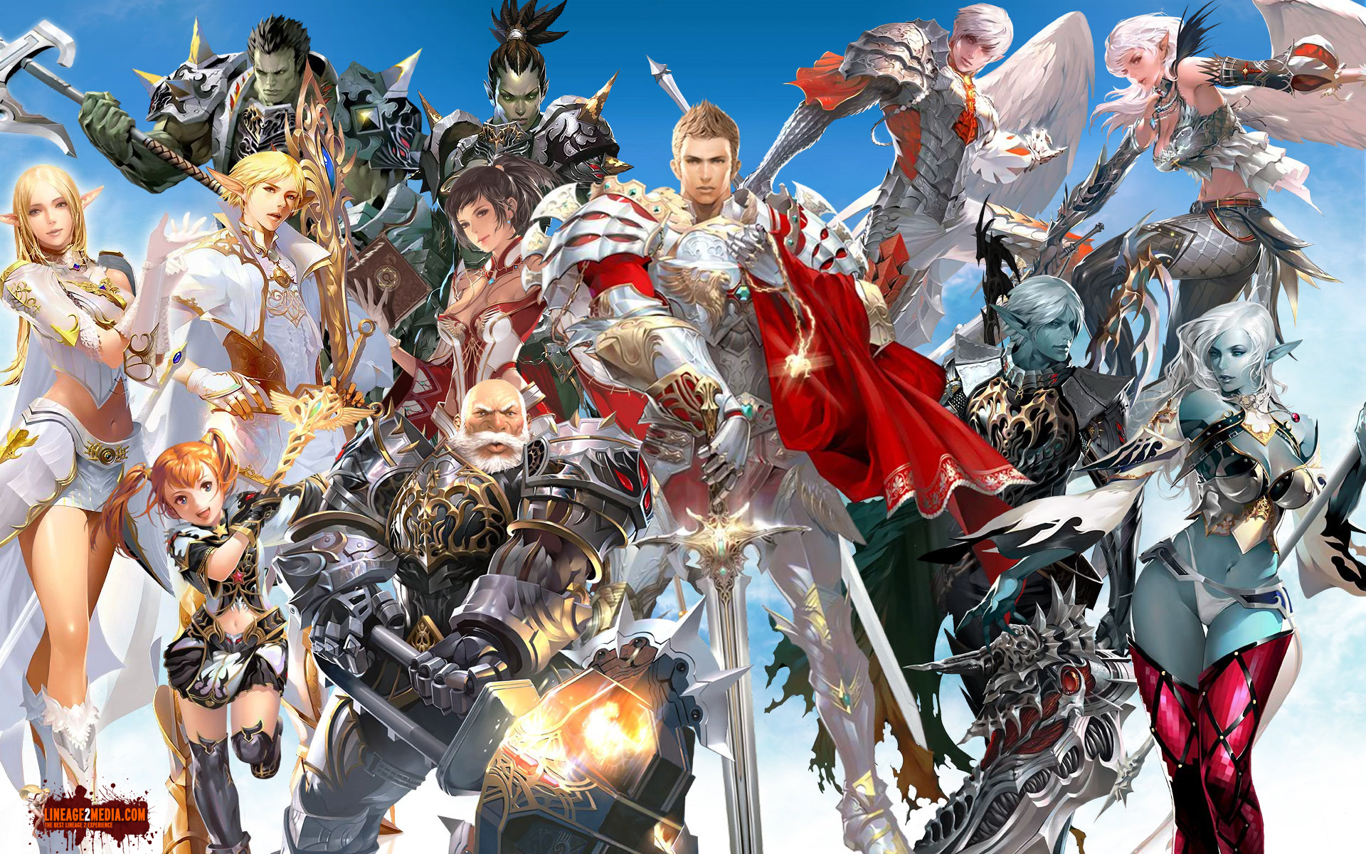 592822 Title Lineage 2 Gracia Final Video Game Lineage - Lineage 2 ...