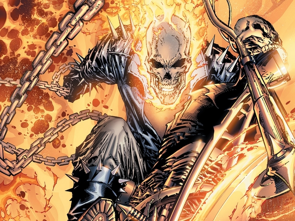 Marvel Comics Ghost Rider Vs- WallpaperUse