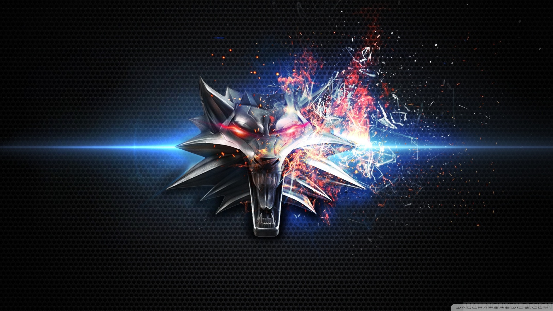 Witcher Medallion Wallpaper Hd- WallpaperUse