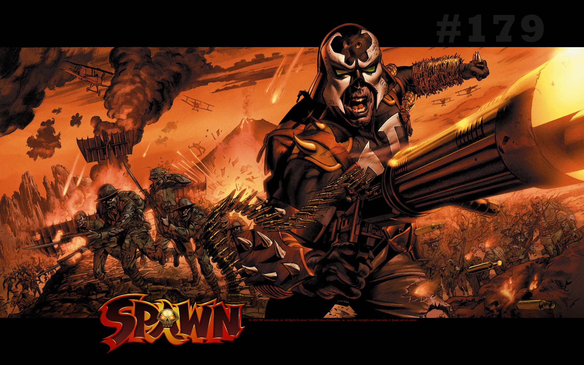 443090 Title Comics Spawn Wallpaper - Spawn 179- WallpaperUse