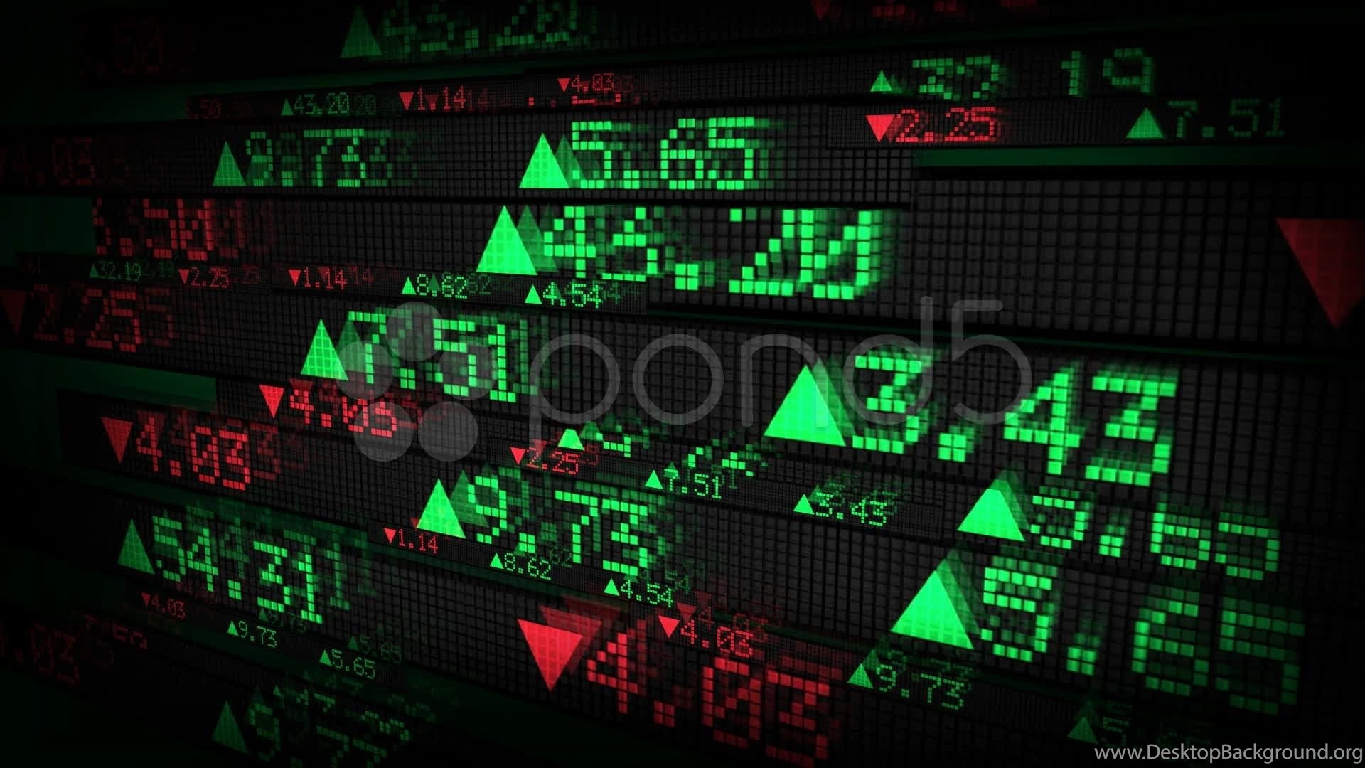Stock Market Tickers Price Data Animation - Stock Market Desktop ...