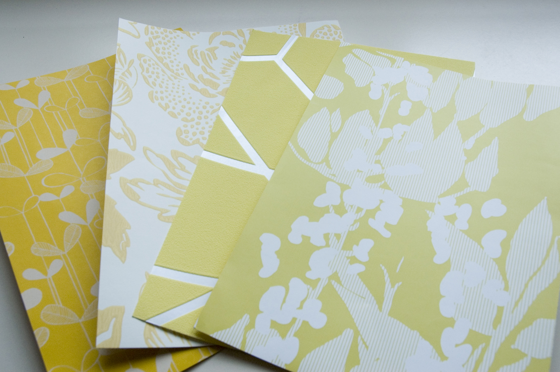 Yellow Wallpaper Samples - Grey And Yellow- WallpaperUse