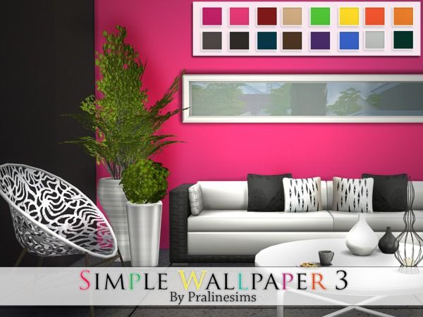 Simple Wallpaper Sims 4- WallpaperUse