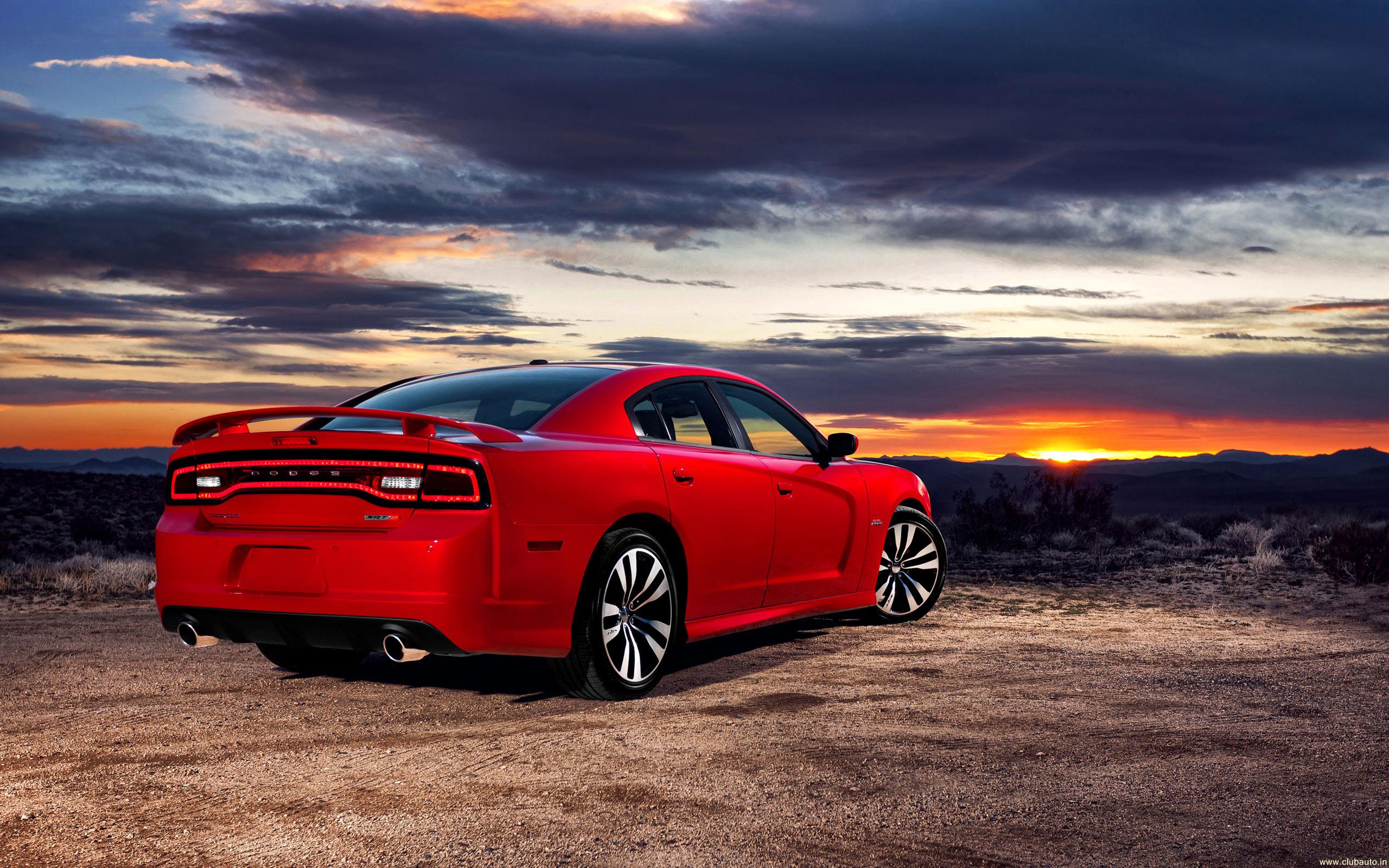 Dodge Car Back- WallpaperUse