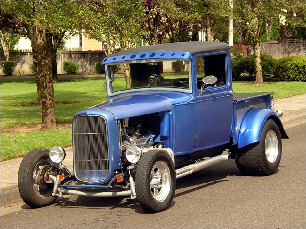 Hot Rod Truck Wallpaper Mobile To Download Wallpaper- WallpaperUse