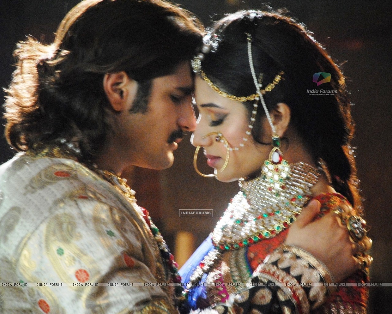 jodha akbar wallpaper,hairstyle,interaction,headpiece,tradition,event ...
