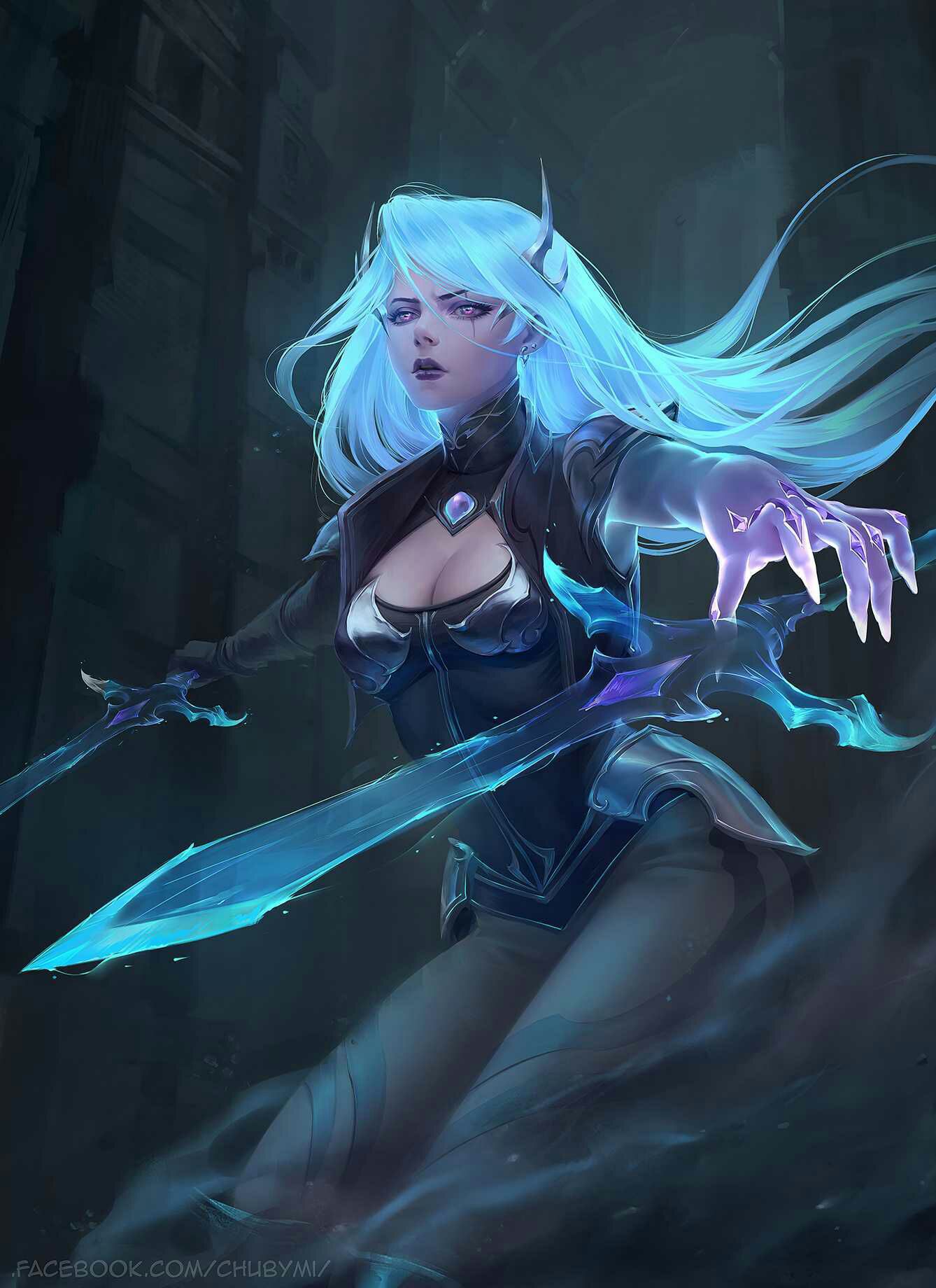 Death Sworn Katarina Background- WallpaperUse