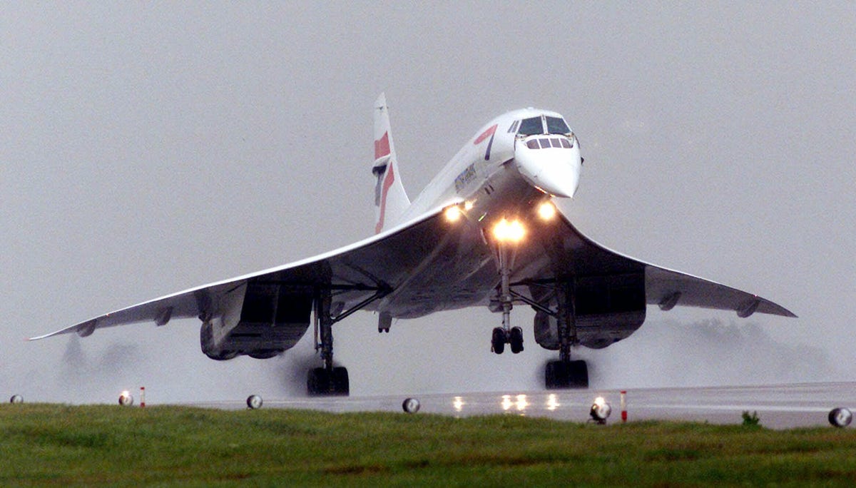 Concorde Take Off Speed- WallpaperUse