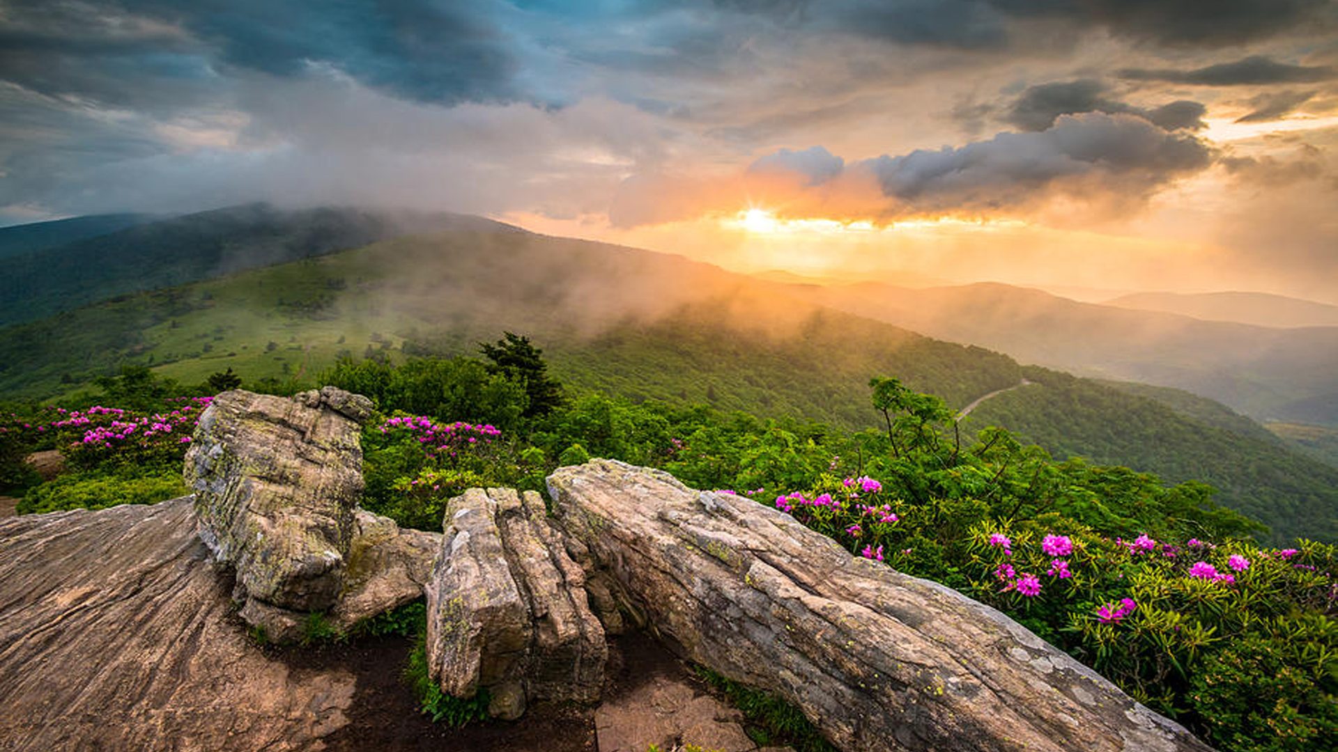 tennessee wallpaper,nature,natural landscape,sky,mountainous landforms ...