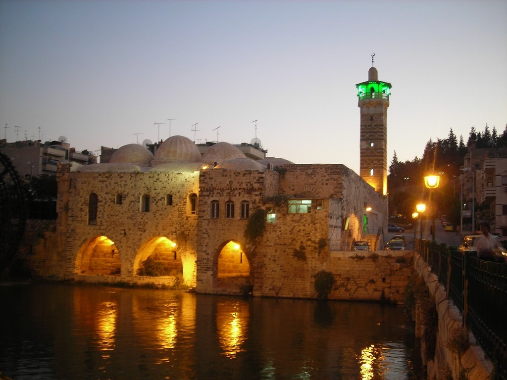 damascus wallpaper,waterway,landmark,historic site,town,night (#833476 ...
