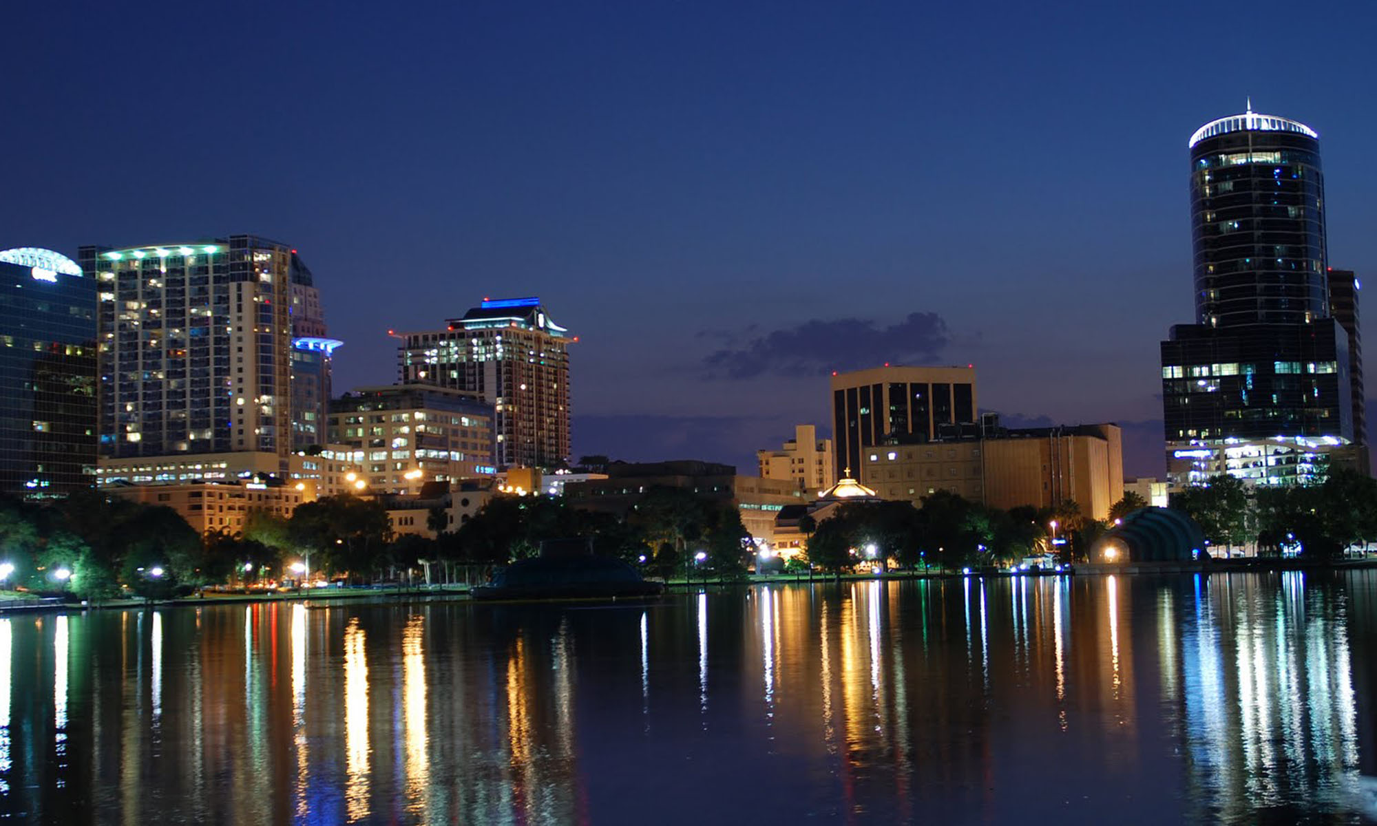 orlando wallpaper,city,metropolitan area,cityscape,skyline,night ...