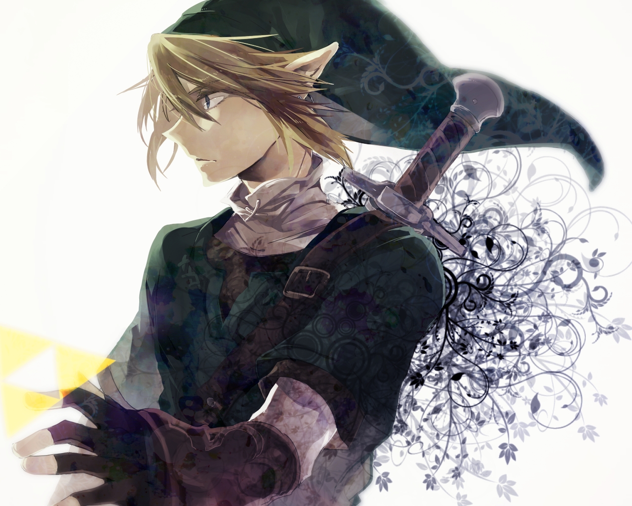 Link Hero Of Time Art- WallpaperUse