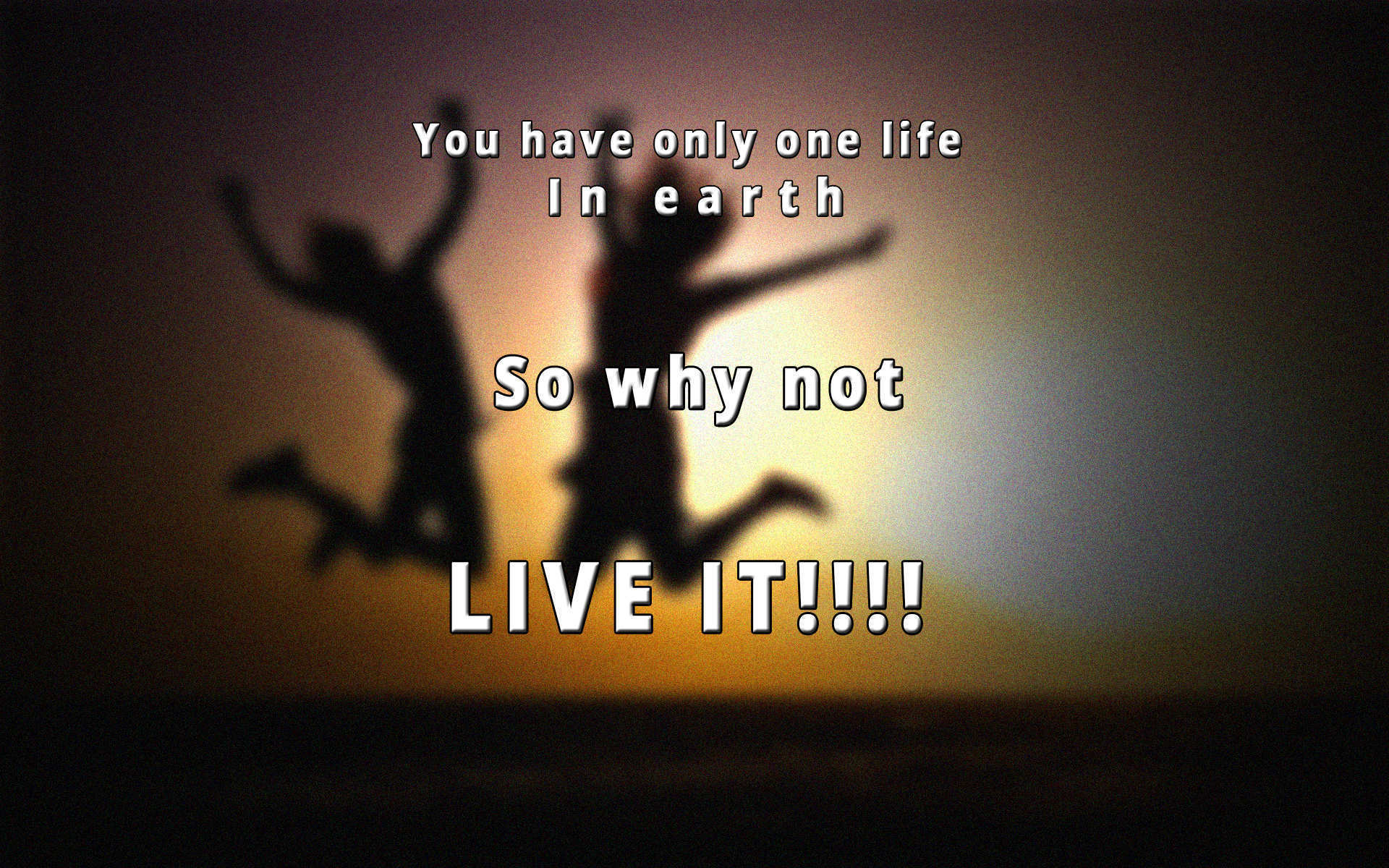live life wallpaper,text,font,adaptation,organism,logo (#835856 ...