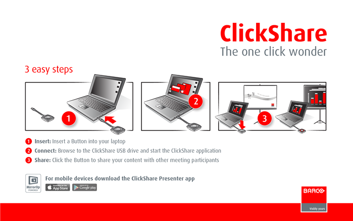 Clickshare One Click Wonder- WallpaperUse