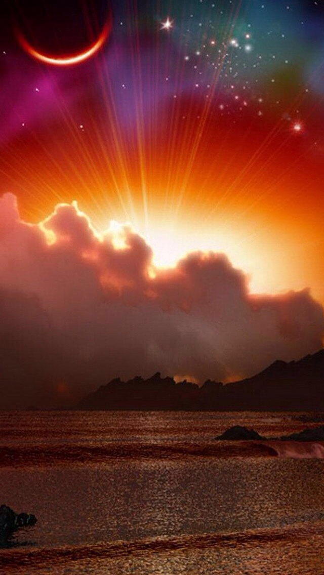 5s wallpaper hd,sky,nature,horizon,afterglow,natural landscape (#842906 ...