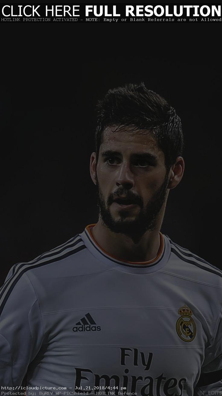 isco iphone wallpaper,facial hair,chin,forehead,player,beard (#845862 ...