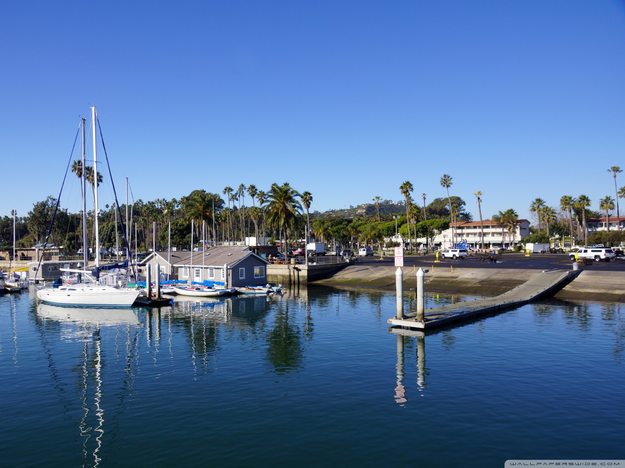 santa barbara wallpaper,marina,harbor,boat,water,water transportation ...