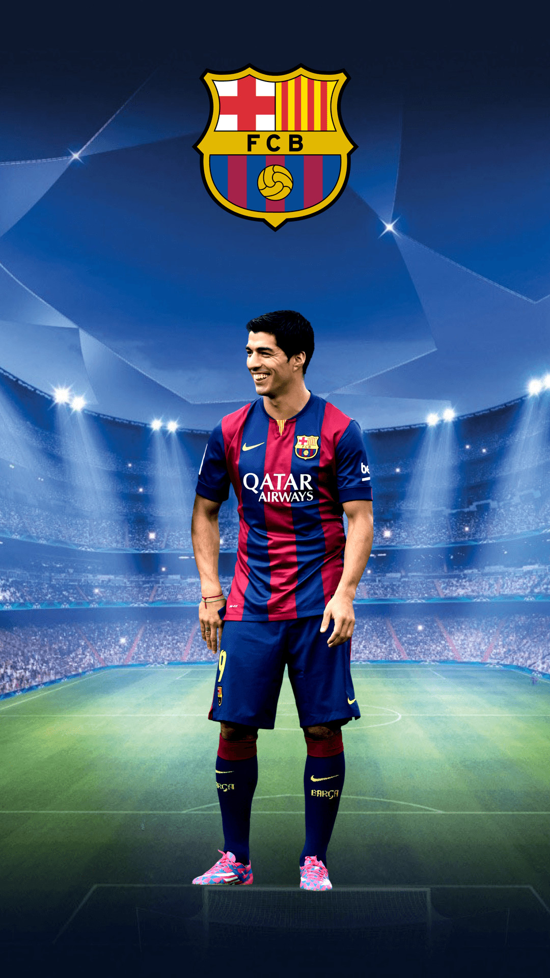 2016 Luis Suarez Fc Barcelona Iphone Wallpaper - Barcelona Wallpaper ...