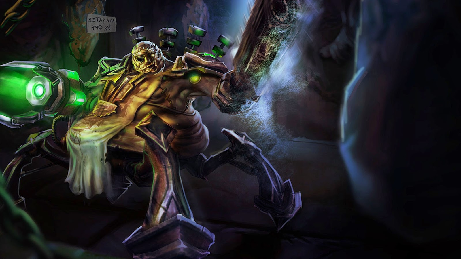 Urgot League Of Legends Wallpaper - League Of Legends Old Urgot ...