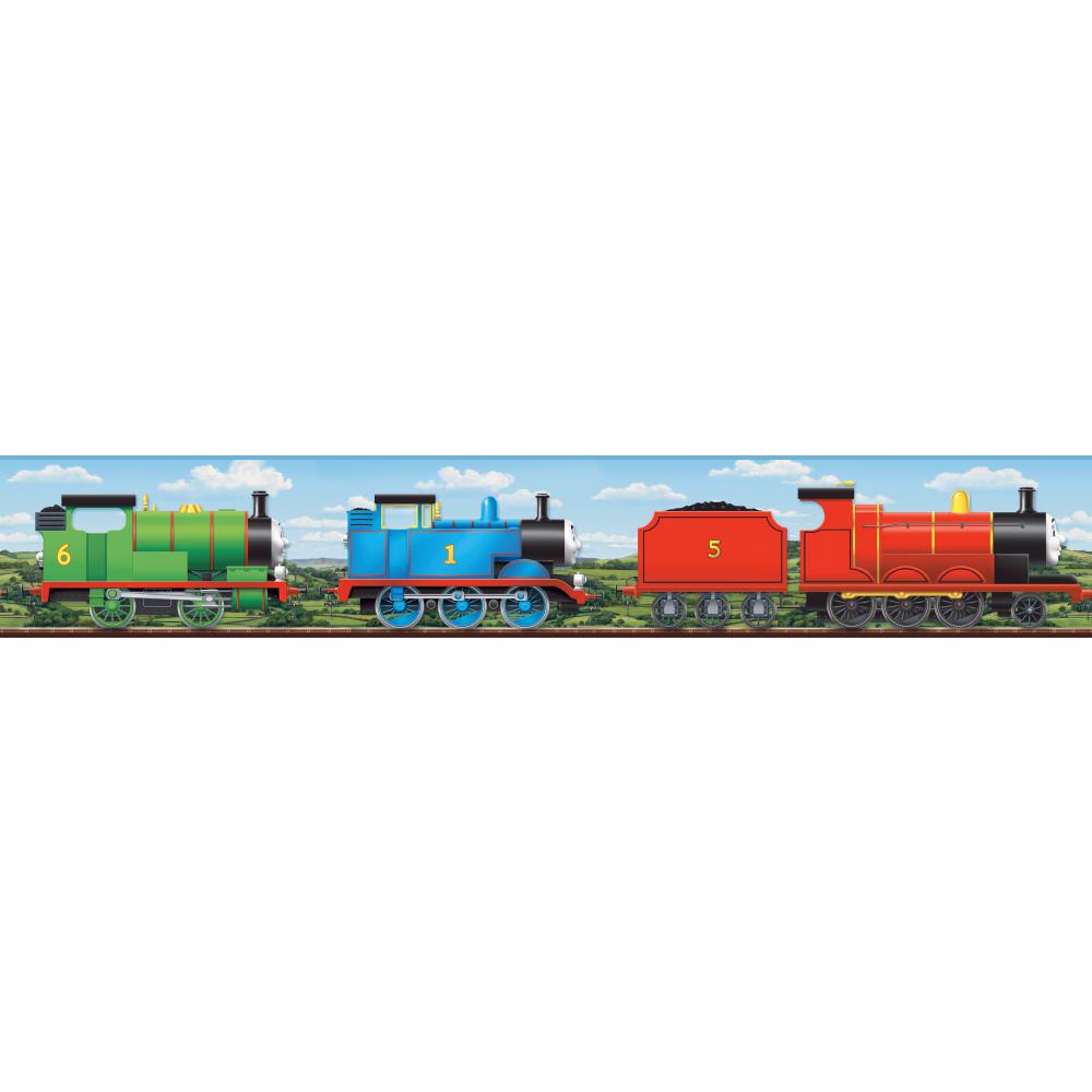 Train Wallpaper Border Wallpaper Inccom - Thomas Train Border- WallpaperUse