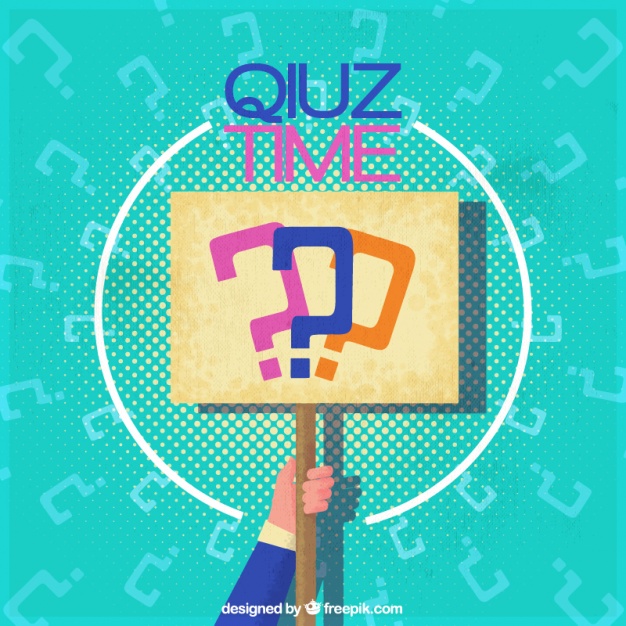 Quiz Background With Hand Holding A Sign Vector - Quiz Freepik ...