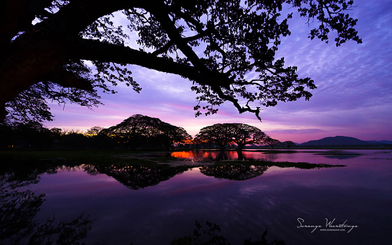 tema wallpaper,sky,nature,reflection,natural landscape,water (#879345 ...