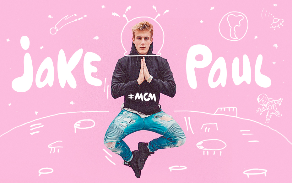 Vine Star Jake Paul Mcm Art - Jake Paul Computer Background- WallpaperUse