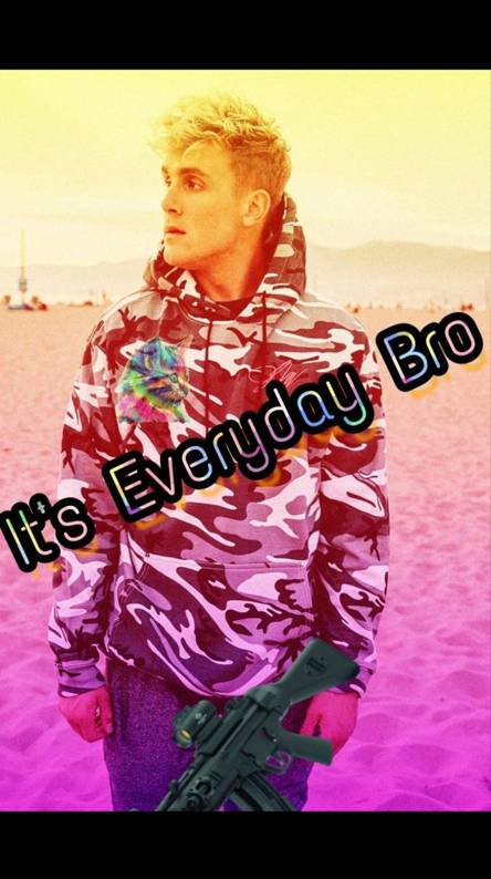 jake paul wallpaper,cool,pink,album cover,poster,font (#885534 ...