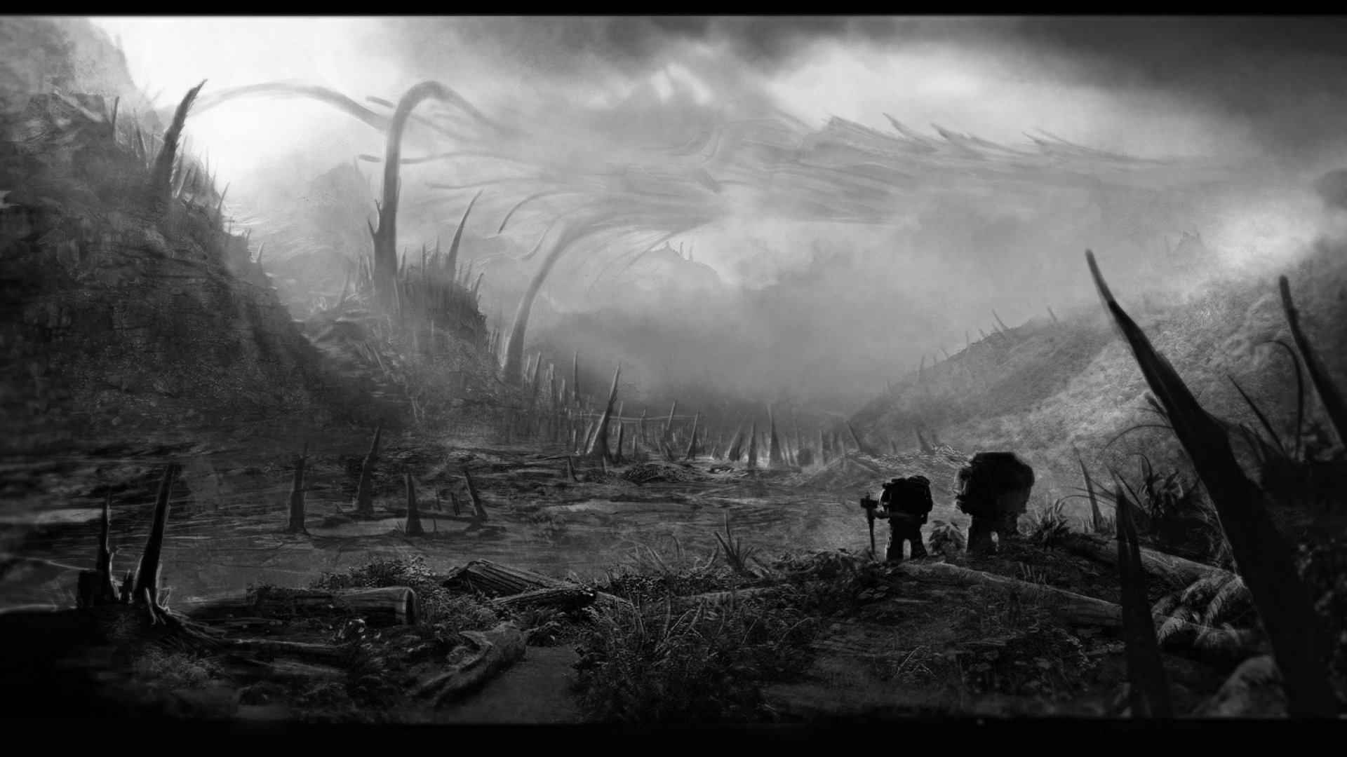 Dark War Wallpaper Hd- WallpaperUse